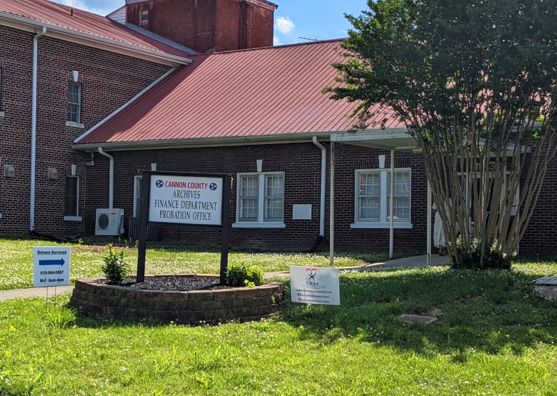 The Cannon County Drivers License Office – Cannon County, Tennessee